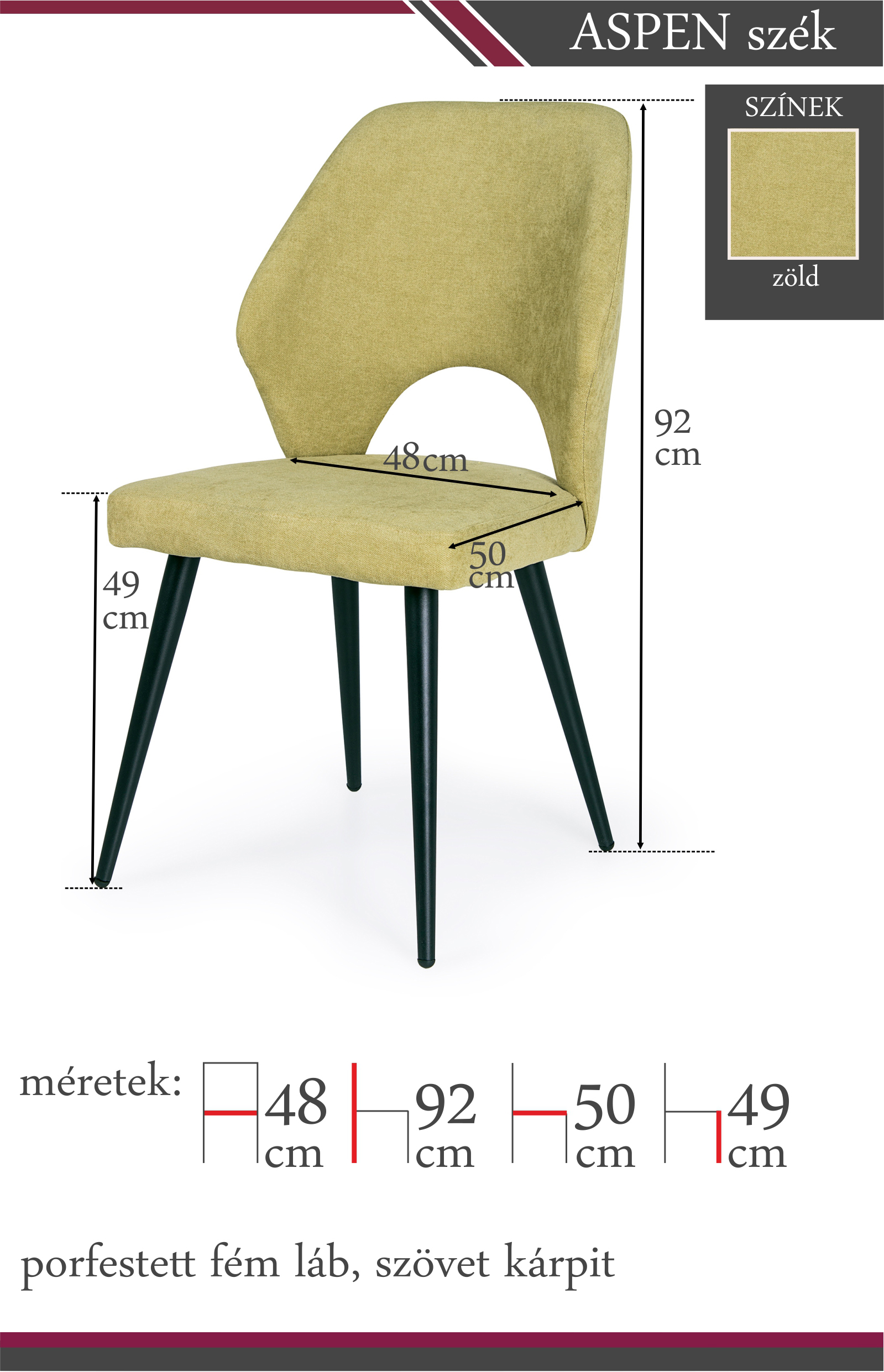 Székek – Minőségi szobabútorok és konyhabútorok